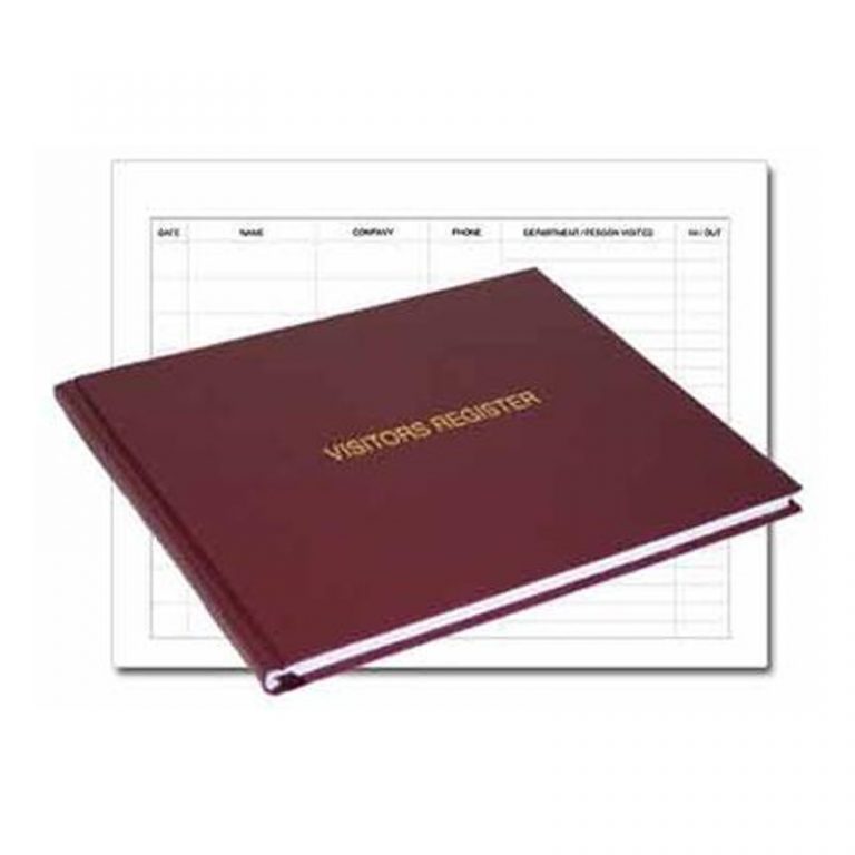 Log Books / Visitor Guest Books - Book Binding & Printing Service KL ...